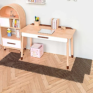 Oceanpax 12 Pack 16 X 13 Inch Square Cat Scat Mats for Cats with Spikes, Prickle Strips from Digging Cat Deterrent Outdoor