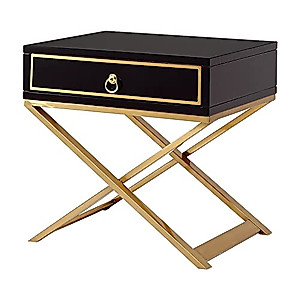 HIGOH Bedside Table Bedside Table Luxury Bedroom Nightstand Living Room Side Table Coffee Table Corner Cabinet Bedside Locker