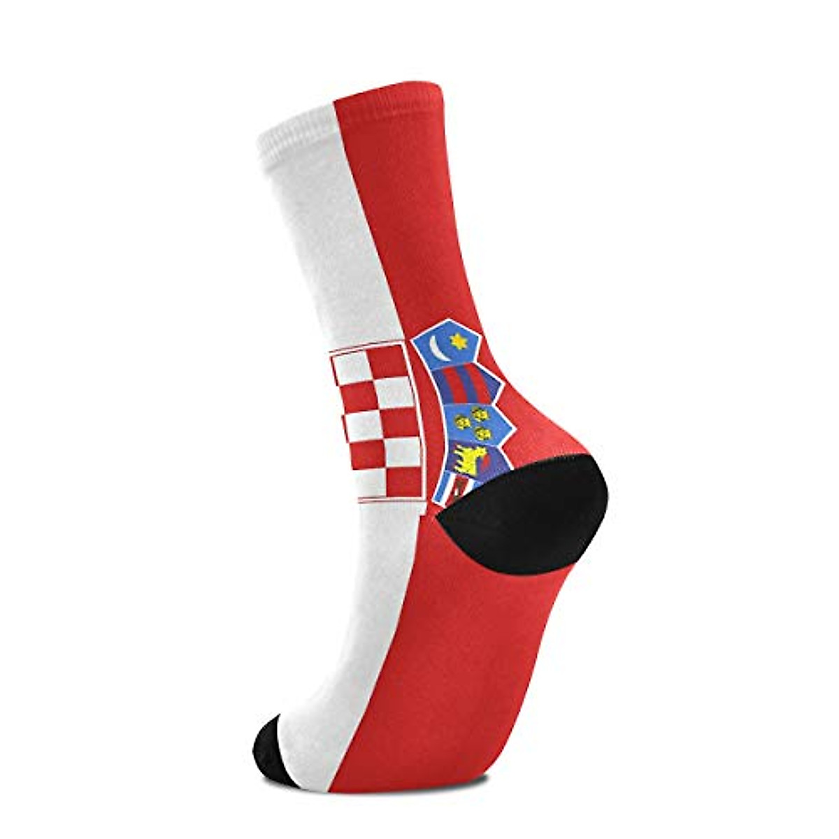Croatia Flag Crew Socks for Men and Women 1 pair
