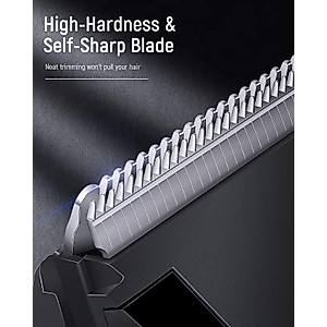 SUPRENT Professional Beard Trimmer for Men with Precision Dial, Cordless Hair Mustache Trimmer with 57 Adjustable Precision Lengths, USB Quick Charge