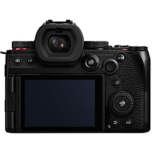 Panasonic Lumix S5 II Mirrorless Camera (DC-S5M2BODY) + 64GB Memory Card + Corel Photo Software + DMW-BLK22 Battery + Charger + Card Reader + Case + Flex Tripod + Cleaning Kit + More