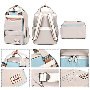 MYHOZEE Travel Backpack for women 15.6 inch, Large Laptop Backpack, Womens Backpack College Bags School Backpack Bookbag for Teens