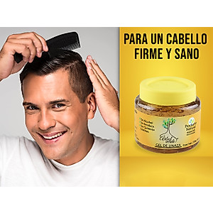 Linseed Hair Gel (8.8 oz) - Natural products- Fights Hair Loss - No alcohol, No sulfates, No Parabens, No Silicon