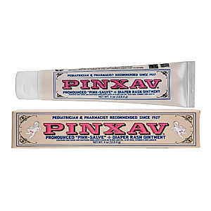 PINXAV Healing Cream, Fast Relief for Diaper Rash, Eczema, Chafing, Bed Sores, Acne, and Minor Cuts and Burns (4 OZ)