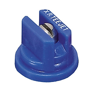TeeJet XR11003VS Extended Range Spray Tip, 0.18-0.37 GPM, 30-60 psi, Stainless Steel - Blue