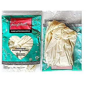 Nballoon 8 ft 96 inch 200g Giant Professional Weather Balloon For Meteorological Investigation Aerial Video Holiday Party Decoration Entertainment Toys Huge Balloons, Natural