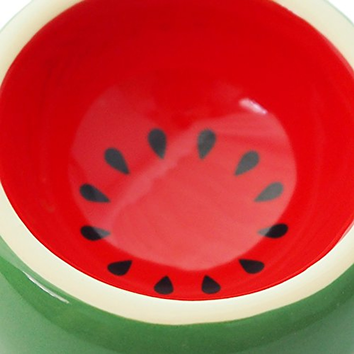 Hamster Food Bowl Ceramic Prevent Being Tipped Over Small Animal Water Dish for Guinea Pig Rodent Gerbil Cavy Hedgehog Feeding Bowl