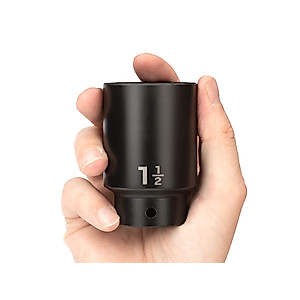 TEKTON 1/2 Inch Drive x 1-1/2 Inch Deep 6-Point Impact Socket | SID23038