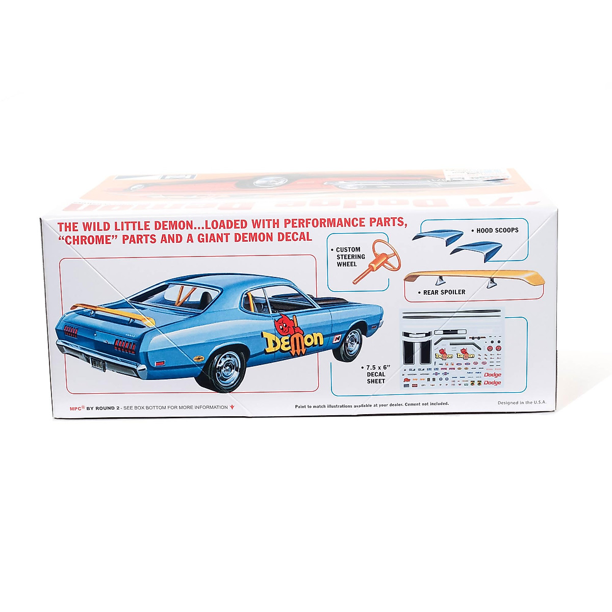 MPC 1971 Dodge Demon 1:25 Scale Model Kit
