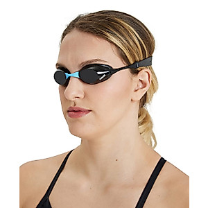 Arena Cobra Mirror and Non-Mirror Swim Goggles for Men and Women,Light Blue / Blue