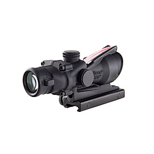 Trijicon ACOG 4 X 32 Scope Dual Illuminated Horseshoe Dot .223 Ballistic Reticle, Red
