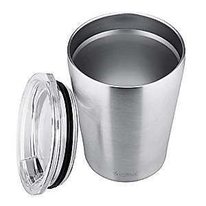 Isosteel to Go Mug Slim 0.25 Litre Vacuum Insulated Cup Silver