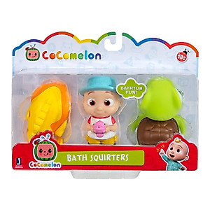 CoComelon CMW0030 Bath Fun Friends JJ, Fish & Turtle Bath Toy for Children from 18 Months