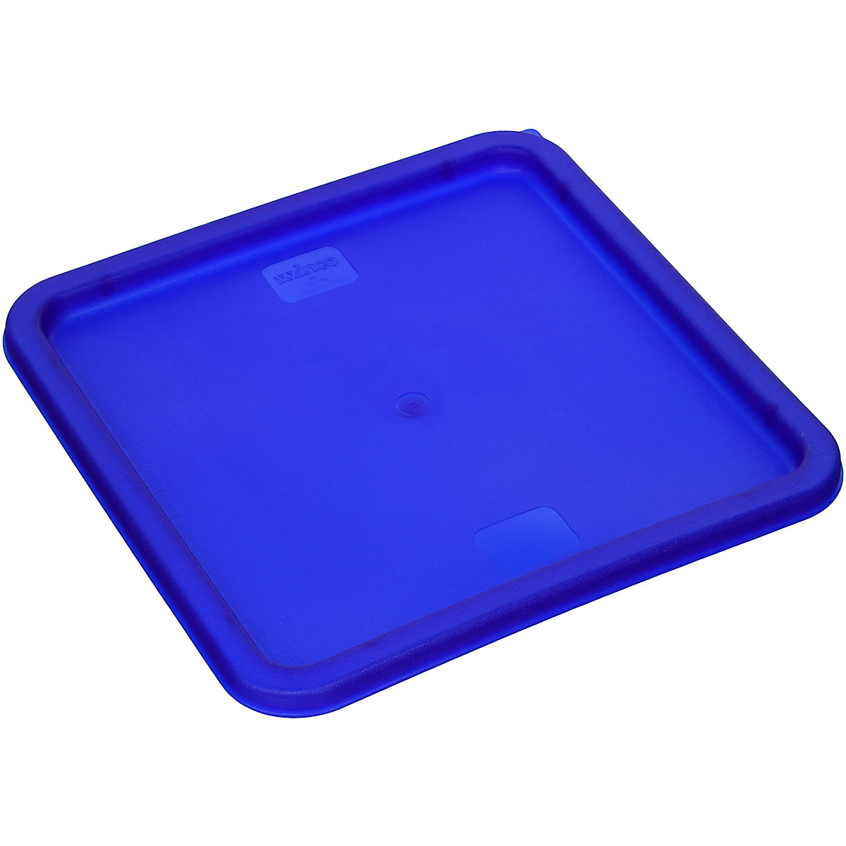 Winco PE Square Cover Blue, Fits 12, 18 & 22quart