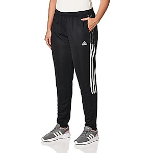 adidas womens Tiro 21 Track Pants Black/White Large
