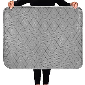 JUNGLE CREATIONS Washable Pee Pads for Dogs (3-Pack) Reusable Waterproof Potty Training Mats for Puppy Playpen, Whelping Box, Crate Liner for Small, Medium, Large, and XL Pets (30" x 36")