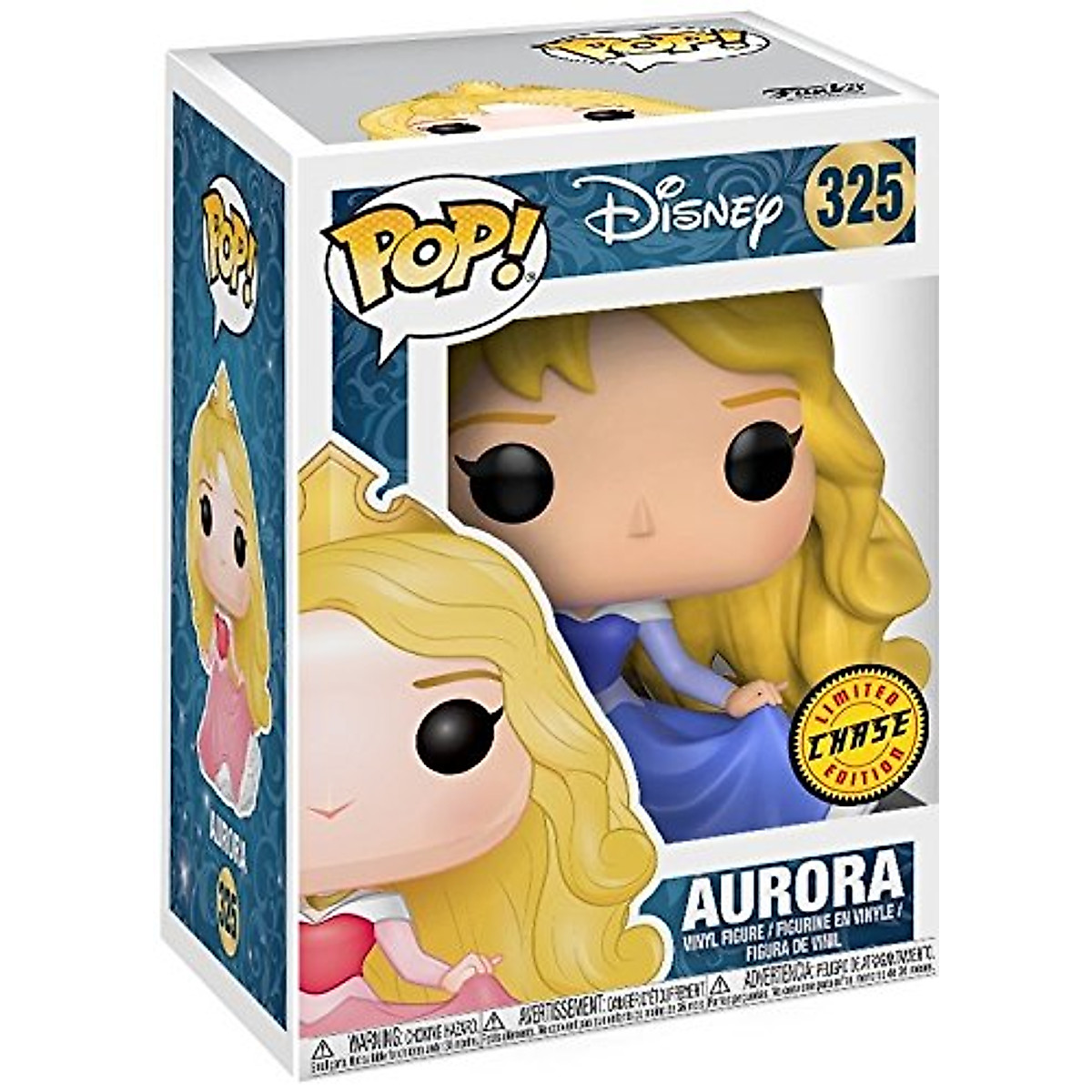 Funko Disney Princess: Sleeping Beauty - Aurora Limited Edition Chase Pop! Vinyl Figure (Bundled with Compatible Pop Box Protector Case)