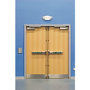 Lithonia Lighting ELM2L M12 Quantum LED Emergency Light, Manual Testing, 220 Lumens, White