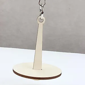 Lxmxgk 2PCS Portable Wrist Yarn Holder, Yarn Storage, Wooden Spinning Yarn Thread Holder, Yarn Holder with Leather Wrist Strap, Prevents Yarn Tangling and Misalignment Yarn Holder for Knitting