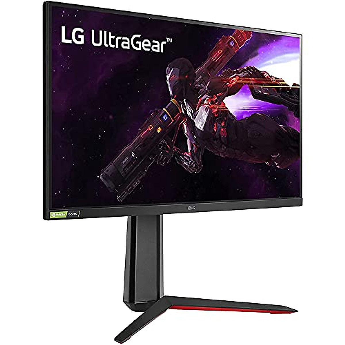 LG 27GP850-B 27 inch Ultragear QHD 2560 x 1440 Nano IPS Gaming Monitor + AMD FreeSync Bundle with 2X 6FT Universal 4K HDMI 2.0 Cable, Universal Screen Cleaner and 6-Outlet Surge Adapter