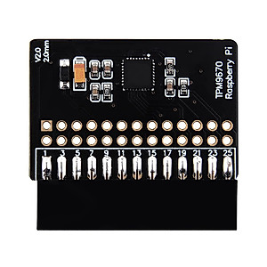 GeeekPi TPM2.0 Module for Raspberry Pi, TPM9670 Module Based on an Infineon Optiga™ SLB 9670 TPM 2.0,add-on GPIO TPM Module Compatible with All Raspberry Pi Models