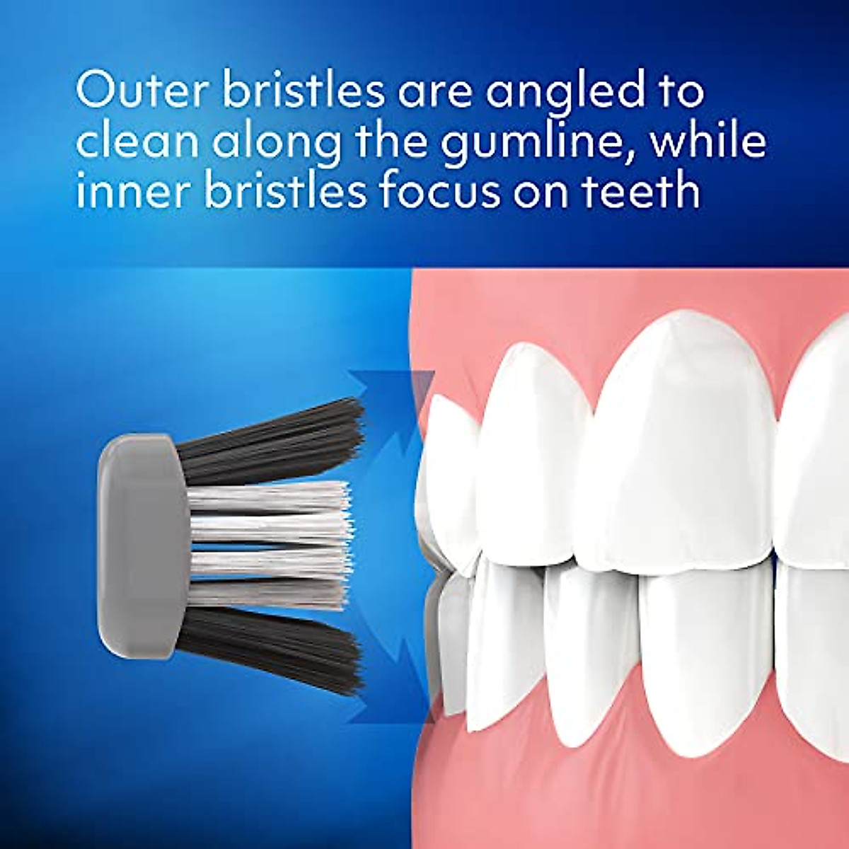 Ooak Eco-Friendly V-Eco Toothbrush with a Replaceable Brush Head System with 1 Additional Replacement Head - Silver Chrome