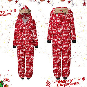 SPANBILT 2023 Matching Family Pajamas Set Holiday Printed Christmas Pajamas Sleepwear Fall Jumpsuit for Couples Lounge