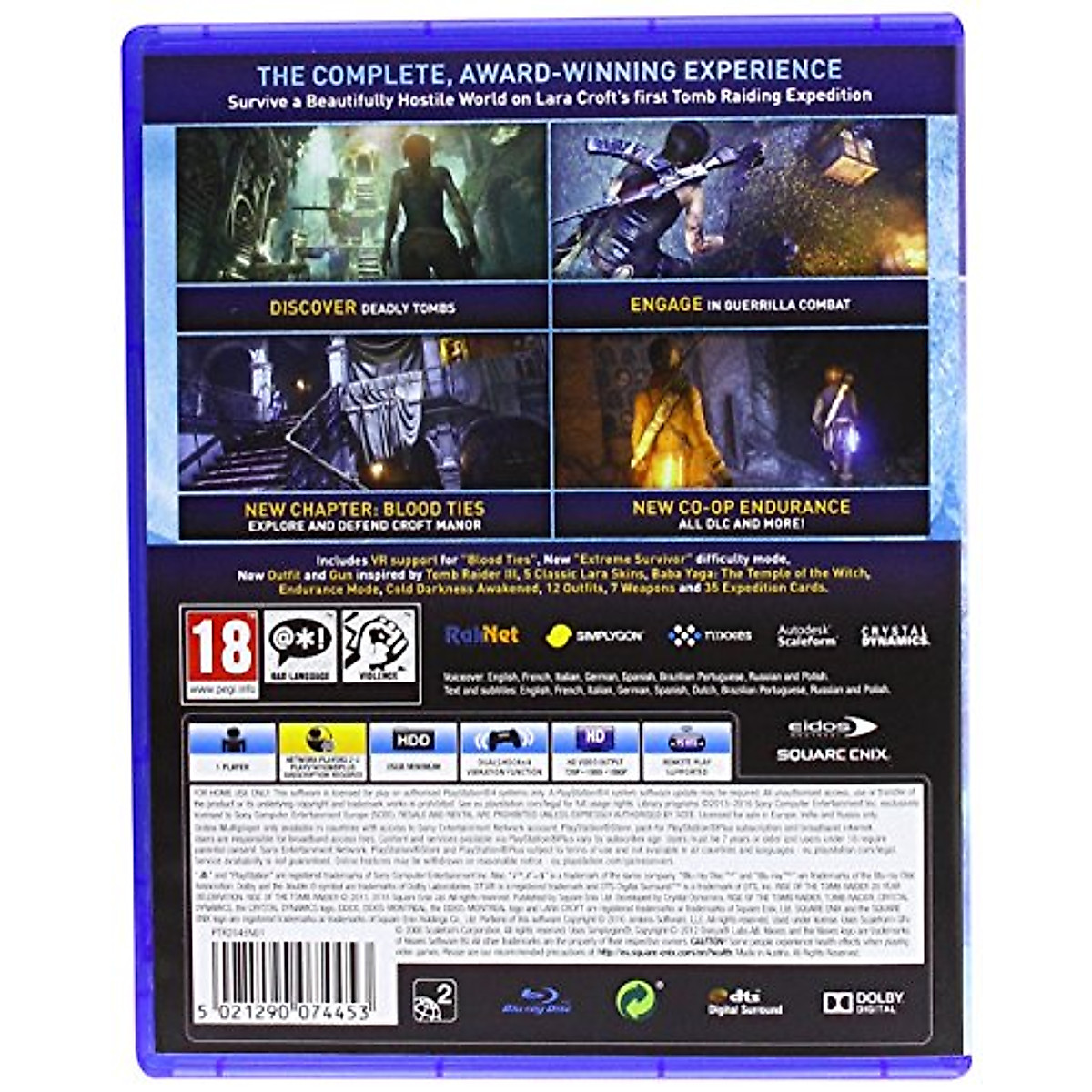 Rise of The Tomb Raider: 20 Year Celebration (PS4)