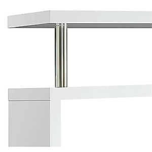 Acme Furniture Buck II Bookcase, White Finish