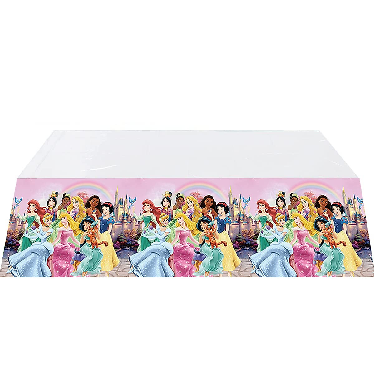 Princess Birthday Party Tableware Supplies - Princess Plate and Napkins + Tablecovers.