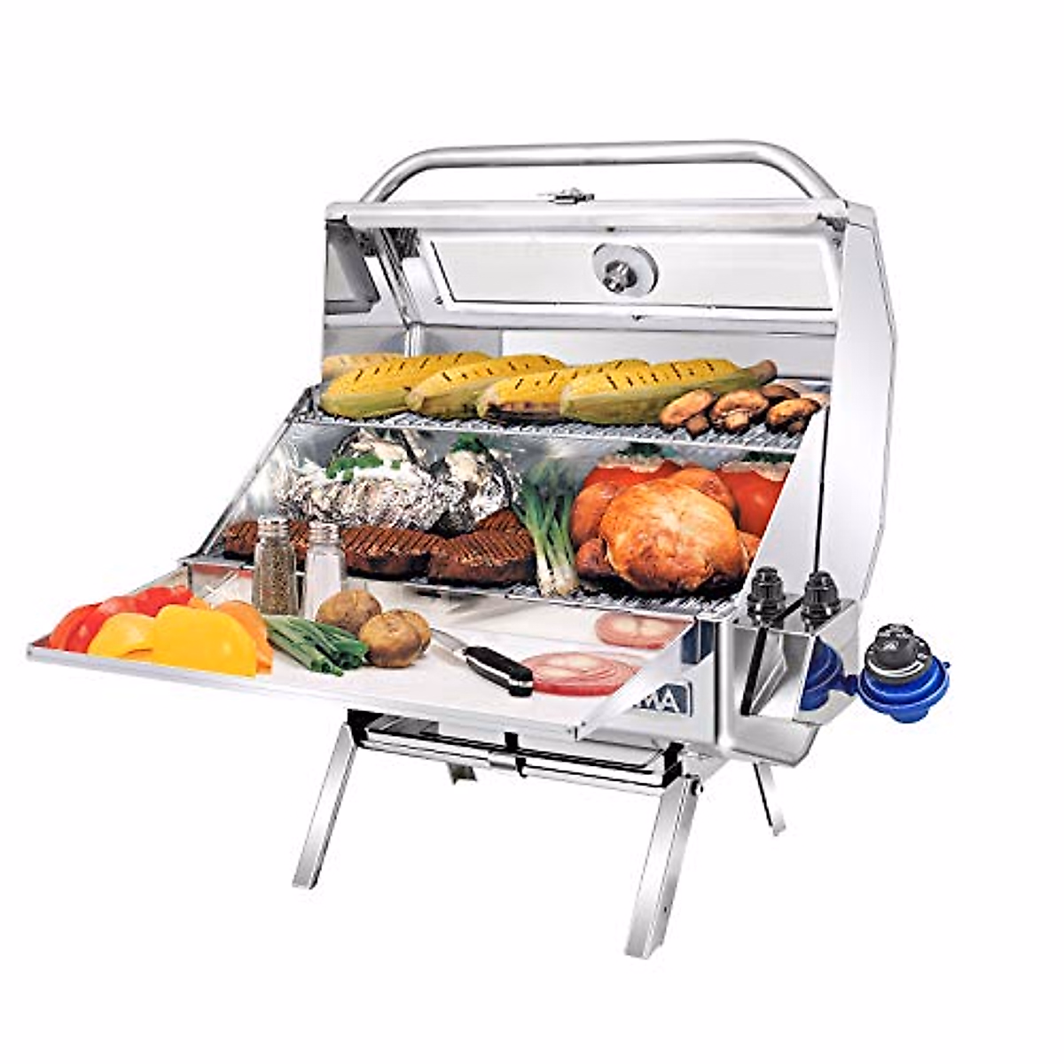 Magma Products Catalina 2 Infra Red, Gourmet Series Gas Grill, Multi, One Size