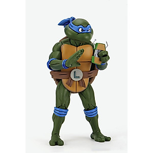 NECA TMNT Cartoon Giant Size Leonardo 1/4 Scale Action Figure