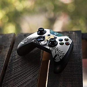 Skinit Decal Gaming Skin Compatible with Xbox One Controller - Officially Licensed Disney The Nightmare Before Christmas Jack on Spiral Hill Art Design