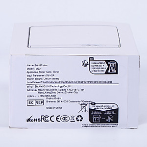 Phomemo Pocket Printer - M02 Mini Bluetooth Wireless Sticker Printer, Compatible with iOS & Android, Thermal Mobile Printer for Fun, memo, to-do List, Work Notes, DIY Journal, Green