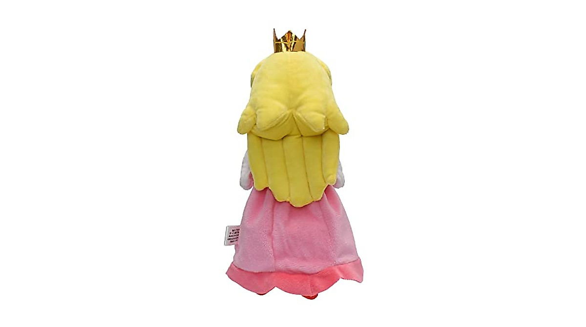 Princess Peach Plush Toy - Soft & Colorful Collectible