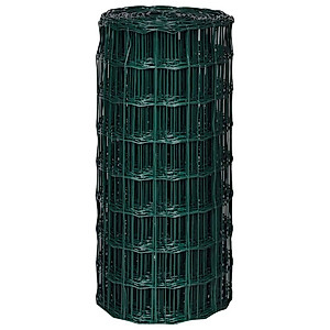 Euro Fence Steel,Safety Fence Garden,Fence Garden Netting Euro Fence Steel Green Outdoor Residential Fencing for Yard Garden,Farm 82ft x 2.6ft Green