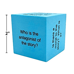 Teacher Created Resources 20634 Foam: Reading Comprehension Cubes