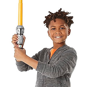 STAR WARS Lightsaber Squad 3-Pack, The Mandalorian, Ahsoka, and Darth Vader Lightsabers, Toys for 4 Year Old Boys and Girls (Amazon Exclusive)