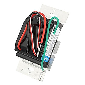 Lutron CTCL-153PDH-WH Skylark Contour 150-Watt Single Pole/3-Way CFL LED Dimmer-White