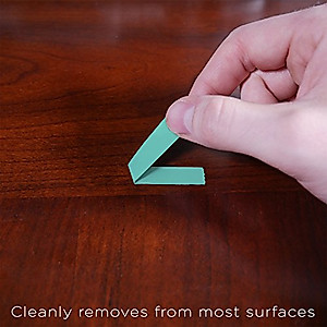 ChromaLabel 0.50 Inch Clean Remove Color Code Tape, 500 Inch Roll, Aqua