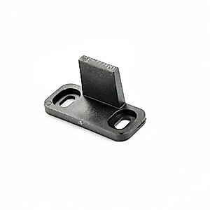 DIYHD TYL201 Hardware Wooden Black Strap Small Sliding Barn Door Track (Cabinet), 39" Mini Single Kit