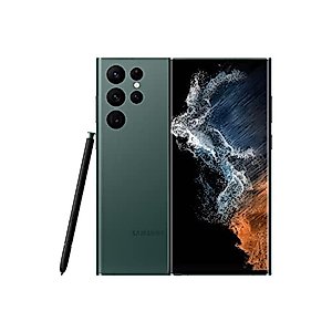 SAMSUNG Galaxy S22 Ultra Cell Phone, Factory Unlocked Android Smartphone, 512GB, 8K Camera & Video, Brightest Display Screen, S Pen, Long Battery Life, Fast 4nm Processor, US Version, 2022, Green