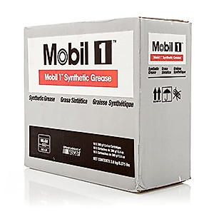 Mobil 1 Synthetic Grease, Auto, 12.5 oz.