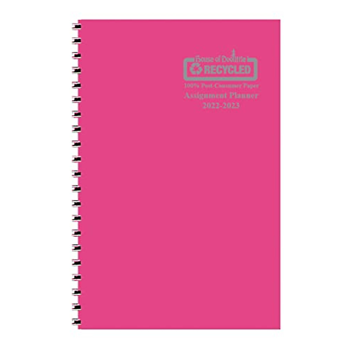House of Doolittle 2022-2023 Weekly Academic Planner Assignment Book, Dark Pink, 5 x 8 Inches, August - August (HOD274RTG05-23)