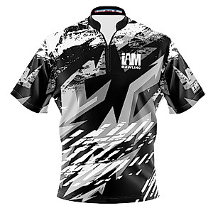 Logo Infusion Dye-Sublimated Bowling Jersey (Sash Collar) - I AM Bowling Fun Design 2020 - NO Logo (X-Large) Multicolored