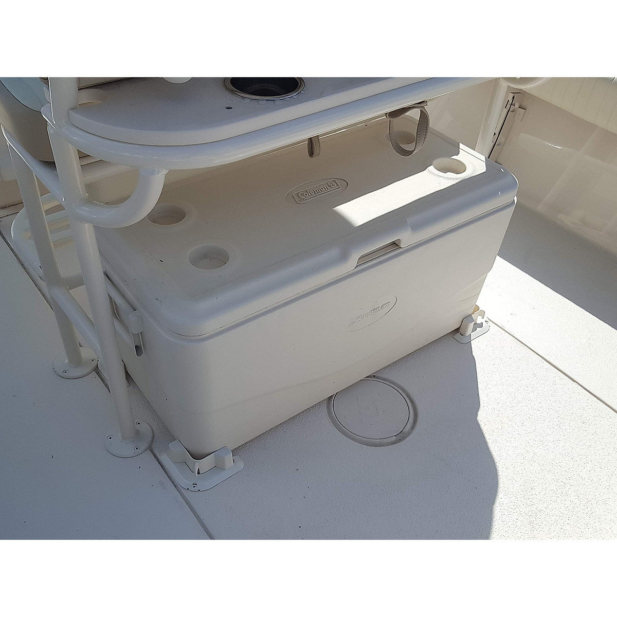 Versa-Chock Removable Cooler Mounting kit (Cream), One Size, VCCREAM4PK