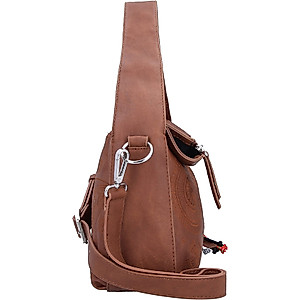 Desigual womens Hand Bag, Brown, U US