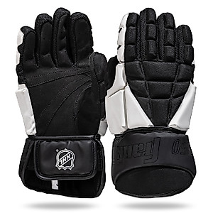 Franklin Sports NHL Street Hockey Gloves - Senior Lightweight Outdoor Roller + Street Hockey Gloves - 12" Inch Outdoor Street Hockey Gloves - Classic Fit - Senior Size