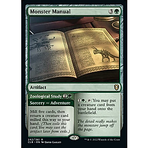 Magic: the Gathering - Monster Manual // Zoological Study (242) - Battle for Baldur's Gate
