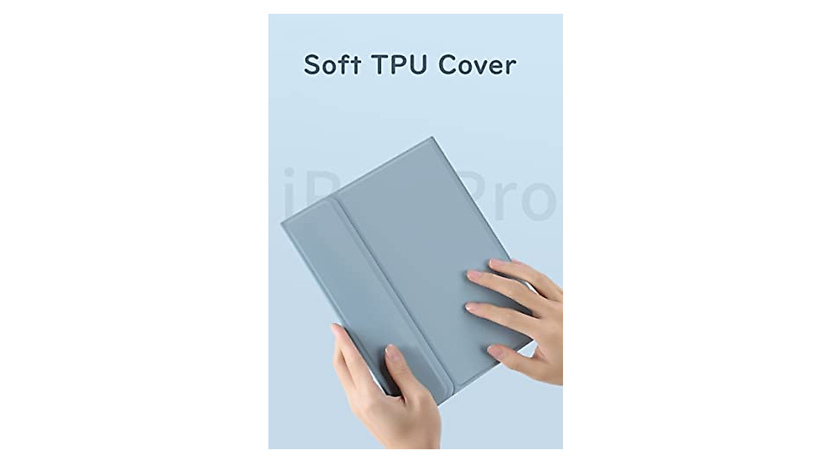 HENGHUI iPad Mini 6th Gen Case with Touchpad & Pencil Holder